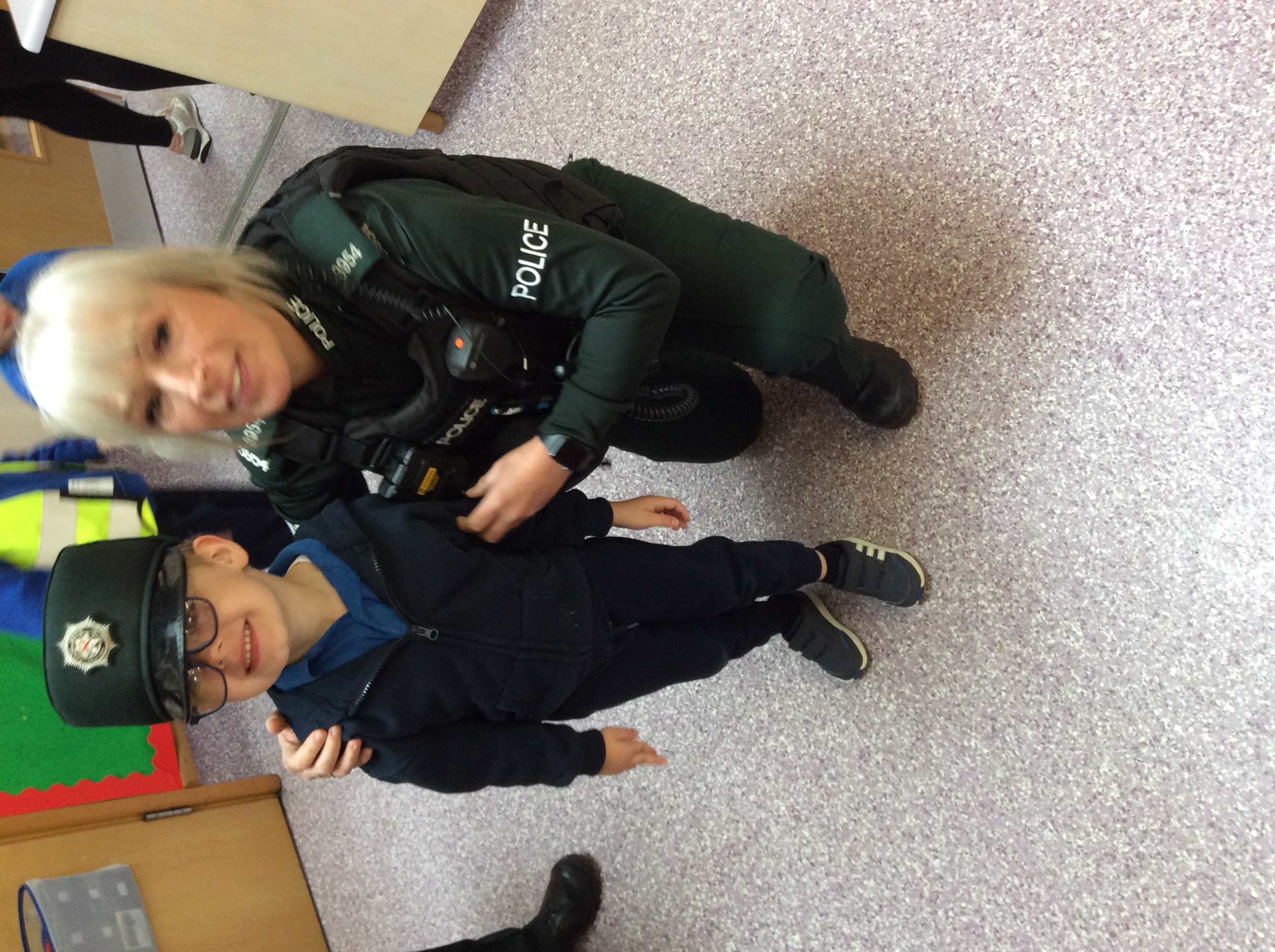 Nee Naaw Nee Naaw! Police Visit Foundation!